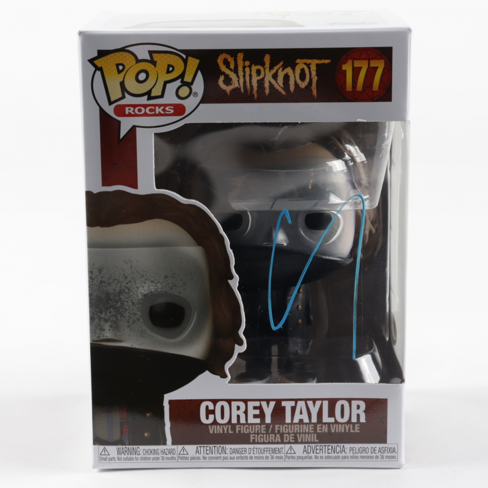 Corey Taylor Signed "Slipknot" #177 Corey Taylor Funko Pop! Vinyl ...