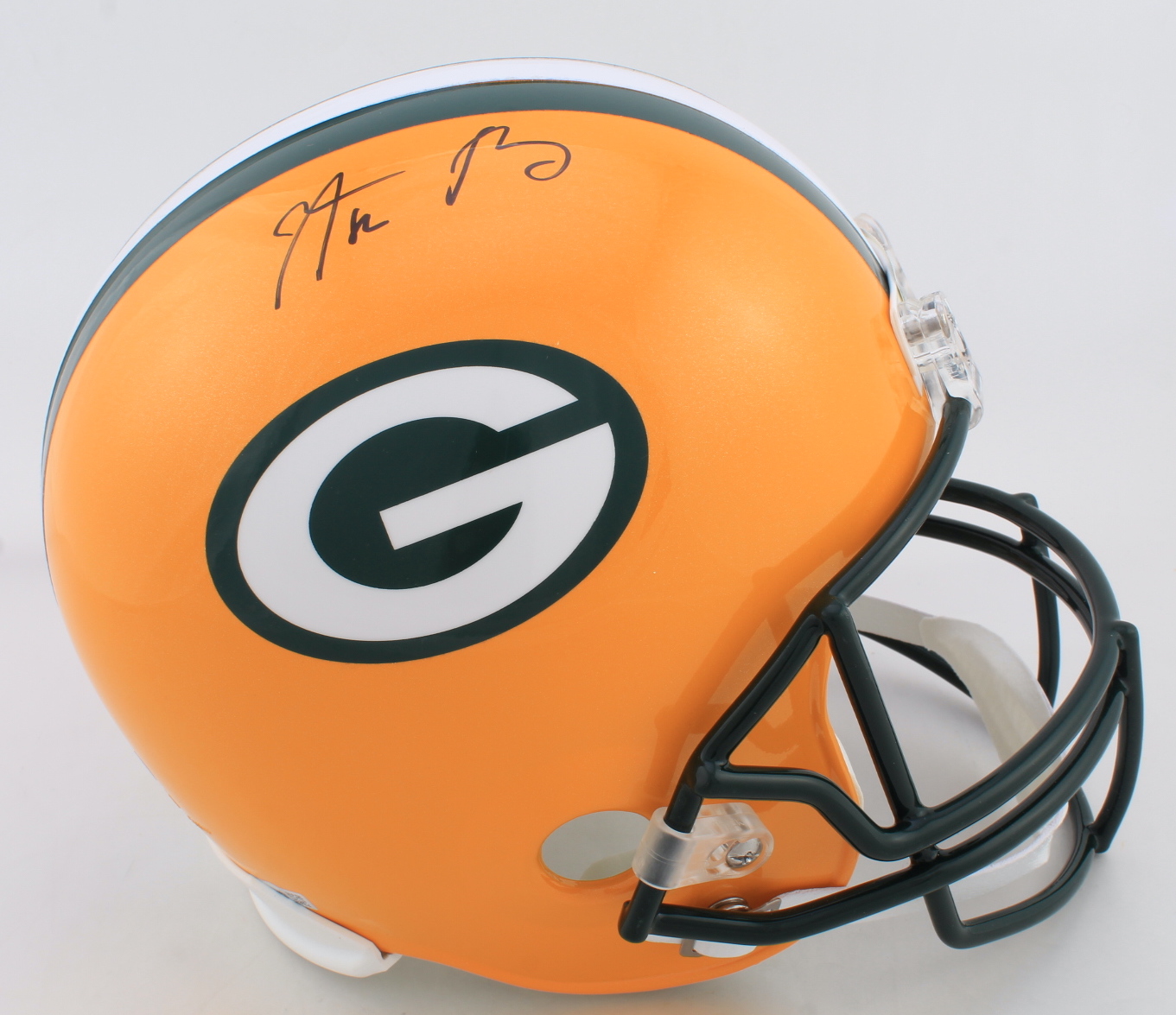 Aaron Rodgers Signed Packers Full-Size Helmet (Steiner & Fanatics ...