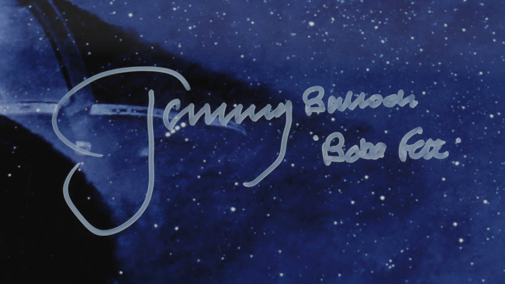 Jeremy Bulloch Signed "Star Wars Episode VI: Return of the Jedi" 24x36 ...
