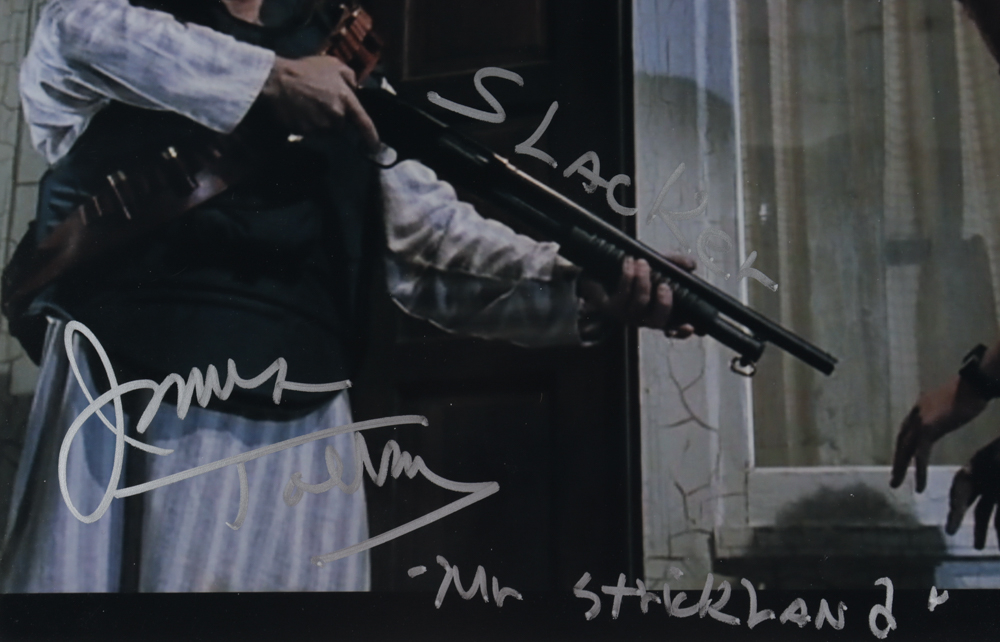 James Tolkan Signed "Back to the Future" 11x14 Photo Inscribed "Slacker ...