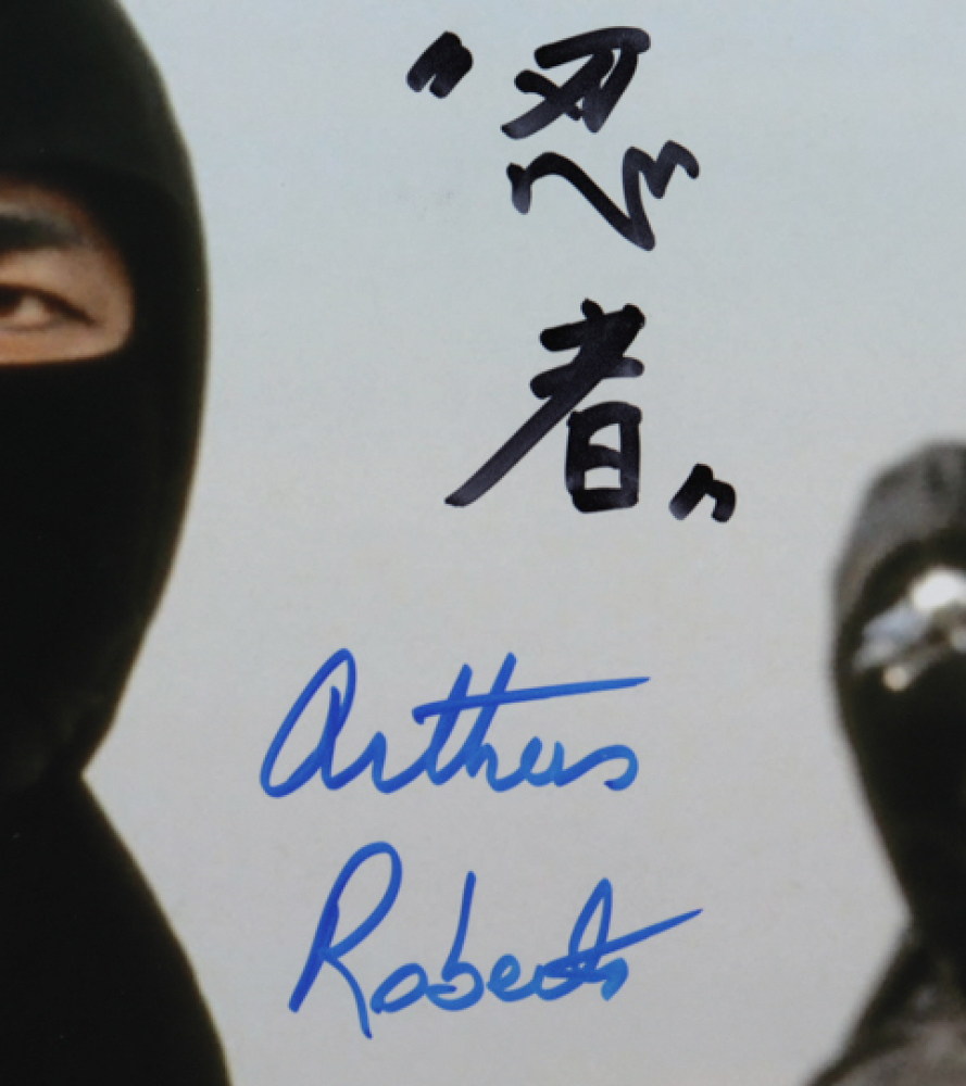 Sho Kosugi & Arthur Roberts Signed "Revenge of the Ninja" 11x14 Photo ...