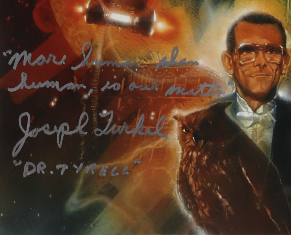 Joe Turkel Signed "Blade Runner" 11x14 Photo Inscribed "More Human Than ...