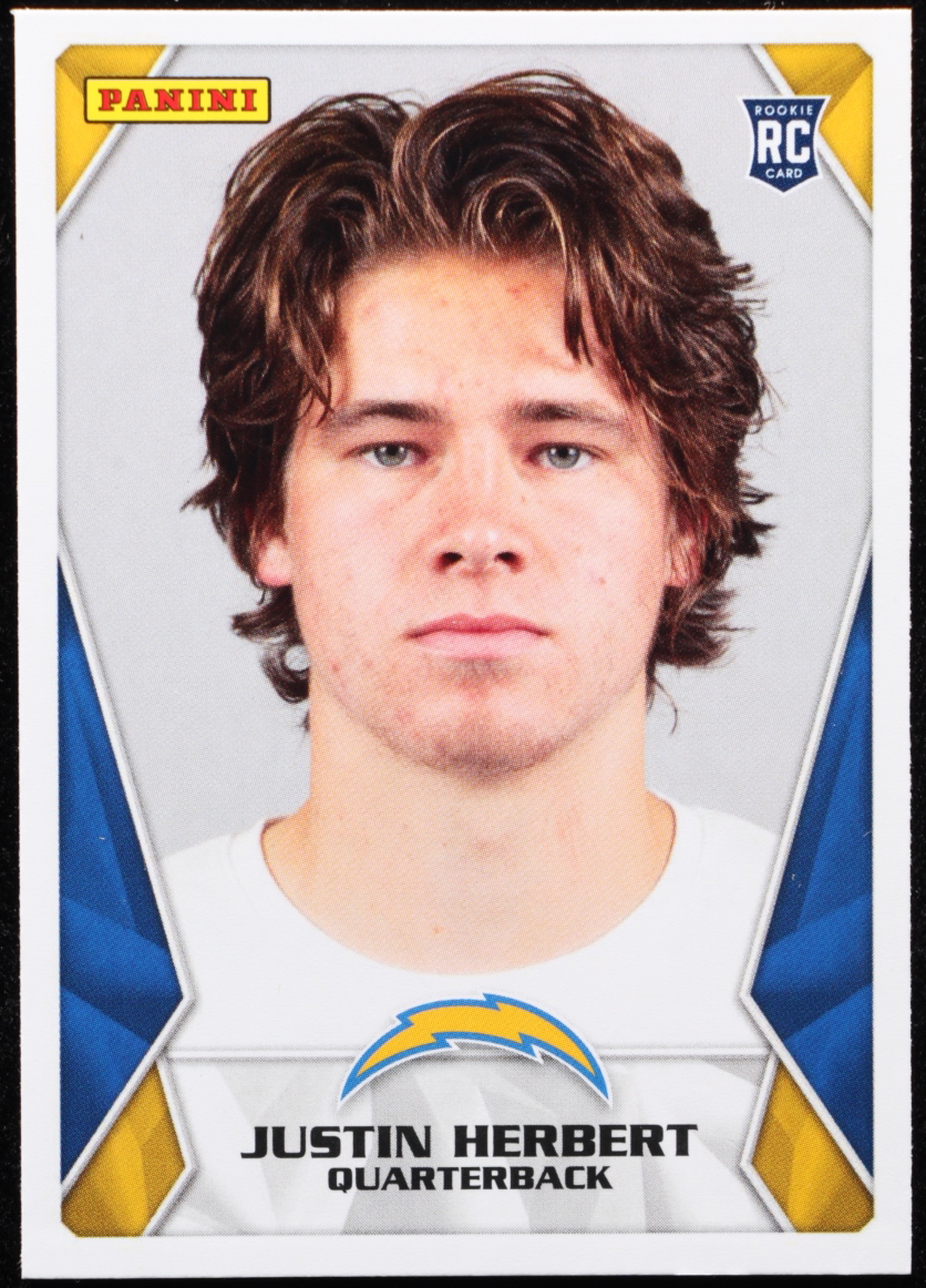 Justin Herbert 2020 Panini Stickers Cards #84 | Pristine Auction