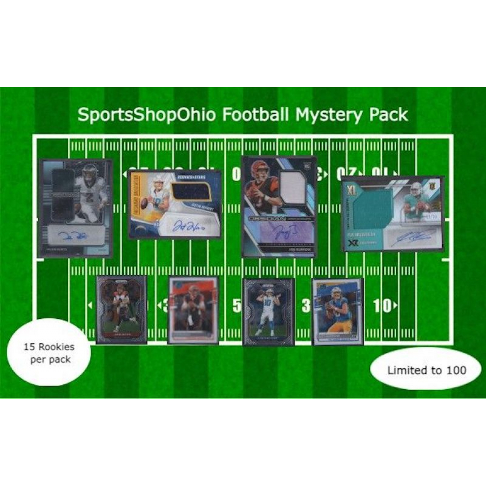 SportsShopOhio Football Card Mystery Pack | Pristine Auction