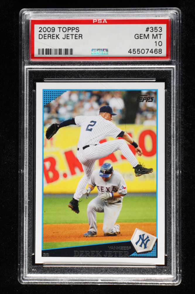 Derek Jeter 2009 Topps #353 (PSA 10) | Pristine Auction