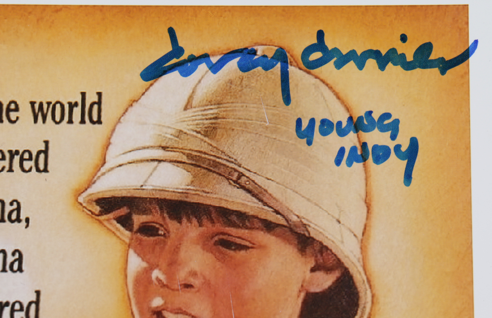 Corey Carrier Signed "Indiana Jones" 11x14 Photo Inscribed "Indy ...