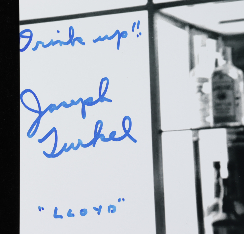 Joe Turkel Signed "The Shining" 11x14 Photo Inscribed "Lloyd" & "Drink ...