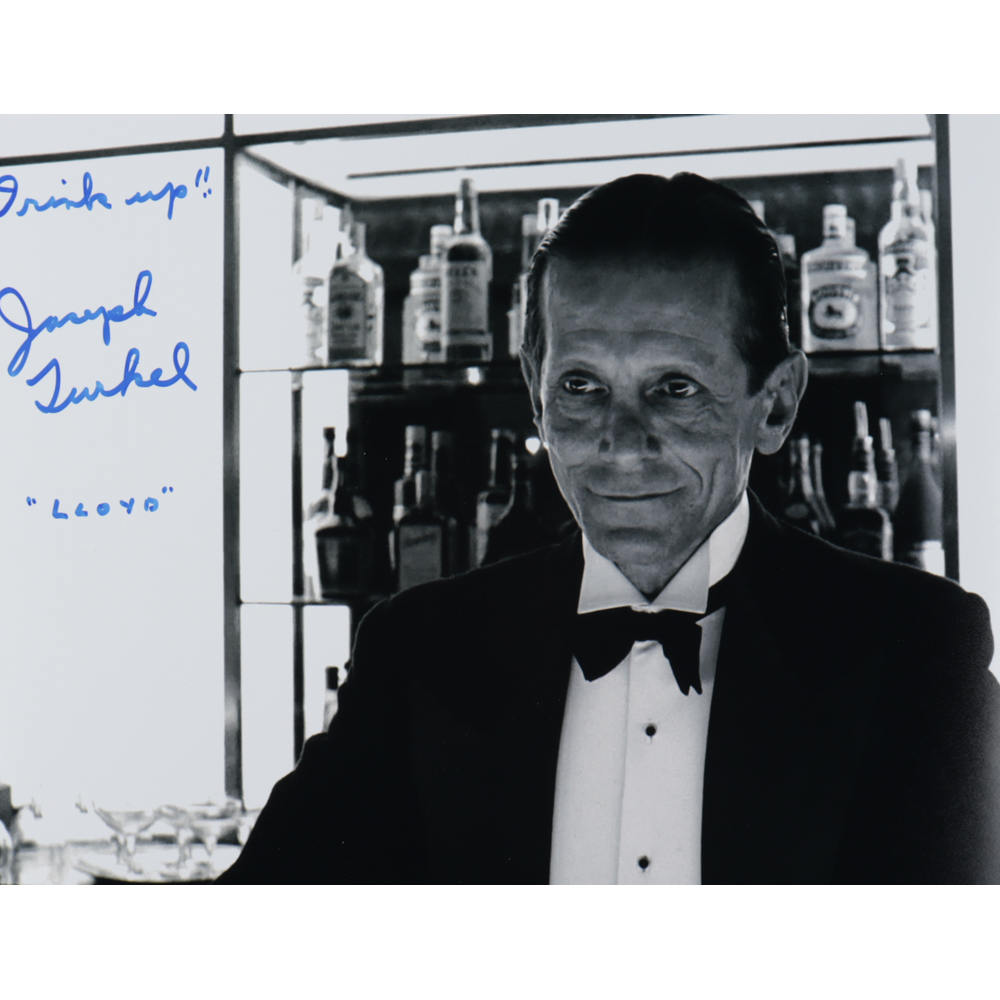 Joe Turkel Signed "The Shining" 11x14 Photo Inscribed "Lloyd" & "Drink ...