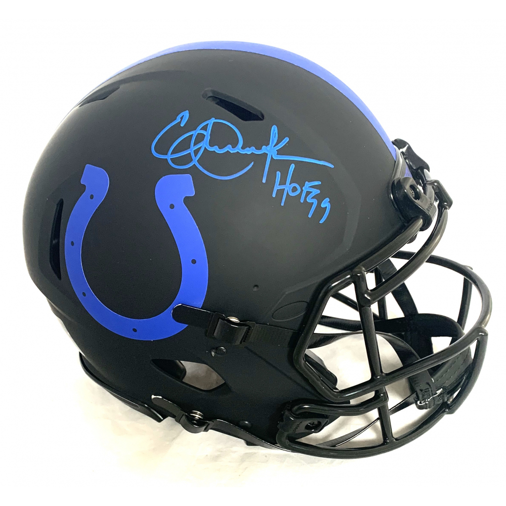 Eric Dickerson Signed Colts Authentic On-Field Full-Size Eclipse ...