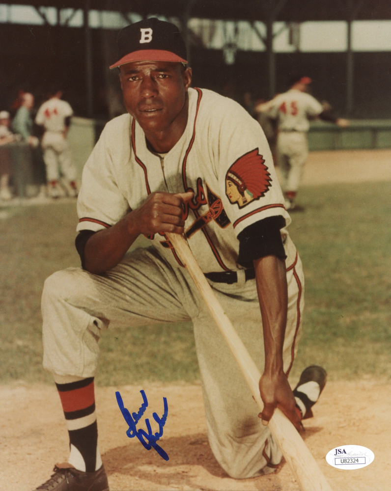 Sam Jethroe Signed Braves 8x10 Photo (JSA COA) | Pristine Auction