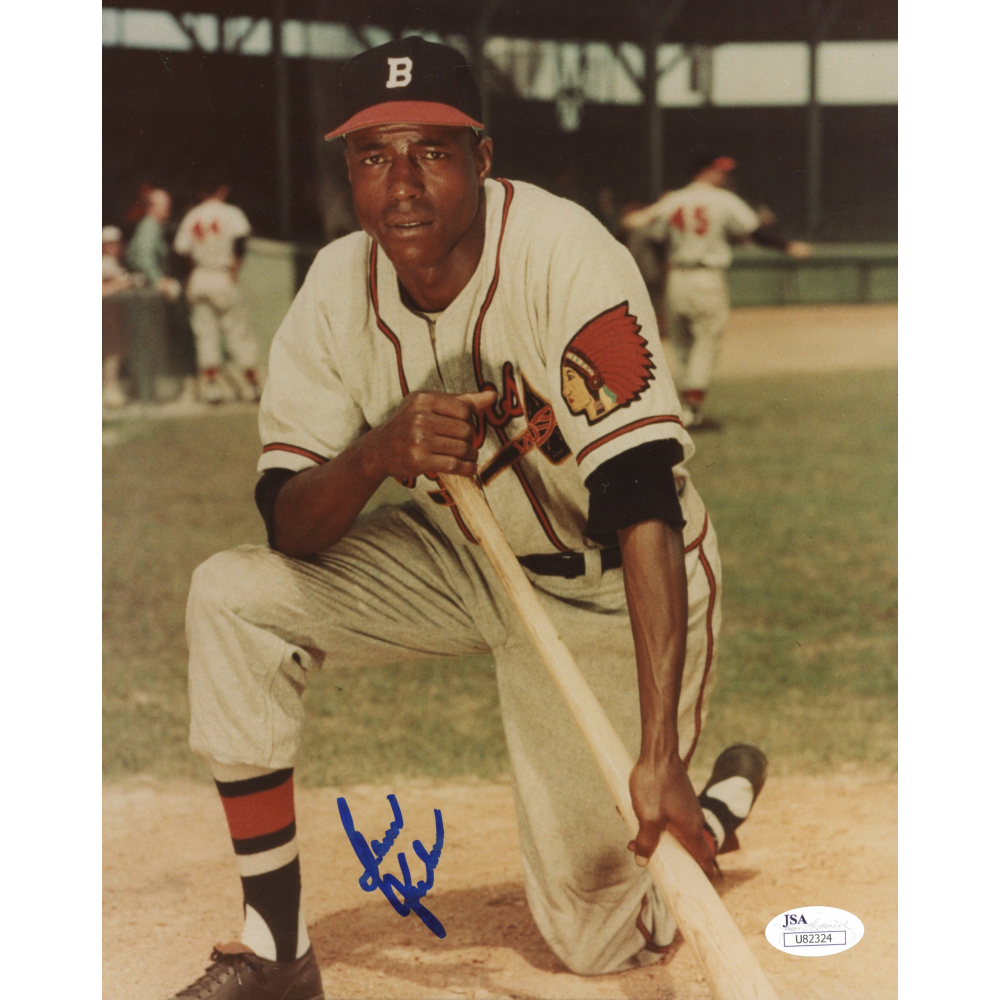 Sam Jethroe Signed Braves 8x10 Photo (JSA COA) | Pristine Auction