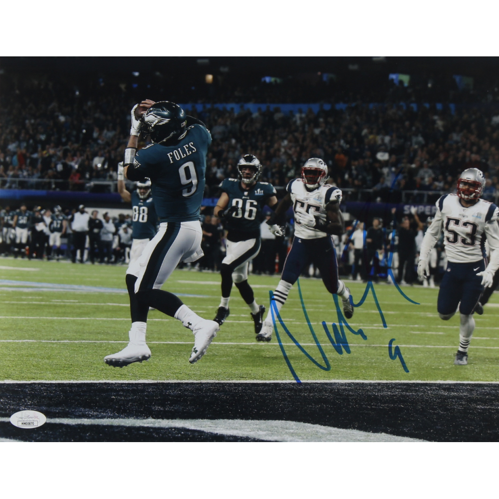 Nick Foles Signed Eagles 11x14 Photo (JSA Hologram) | Pristine Auction