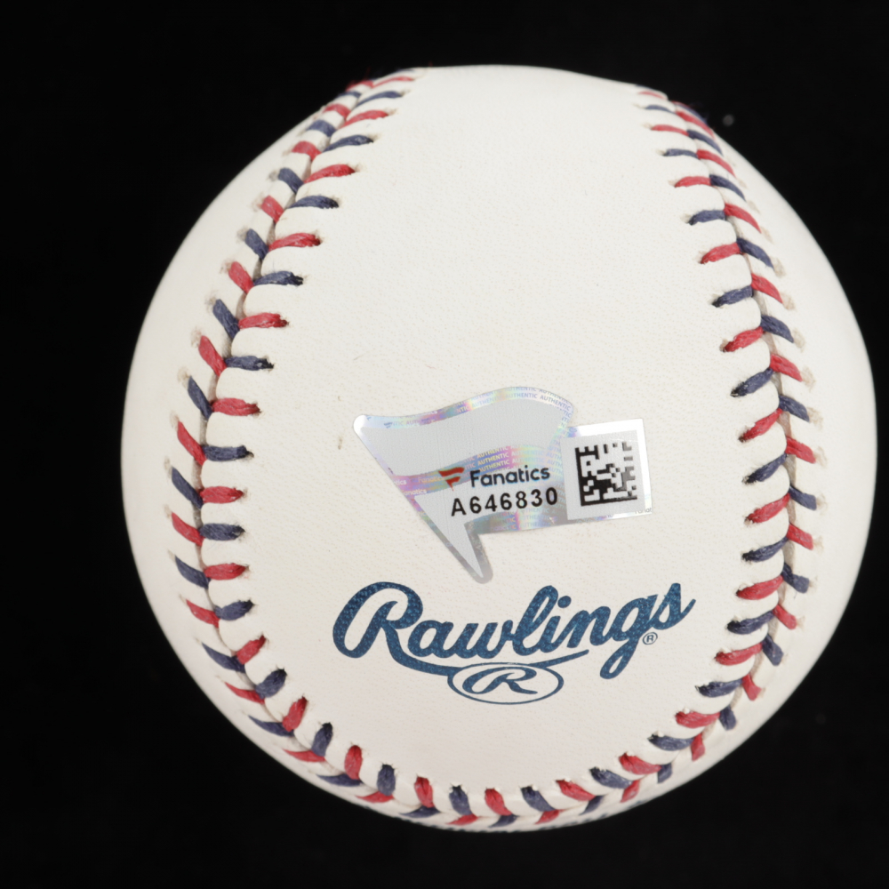 Javier Baez Signed 2019 All-Star Game Logo Baseball (Fanatics Hologram ...