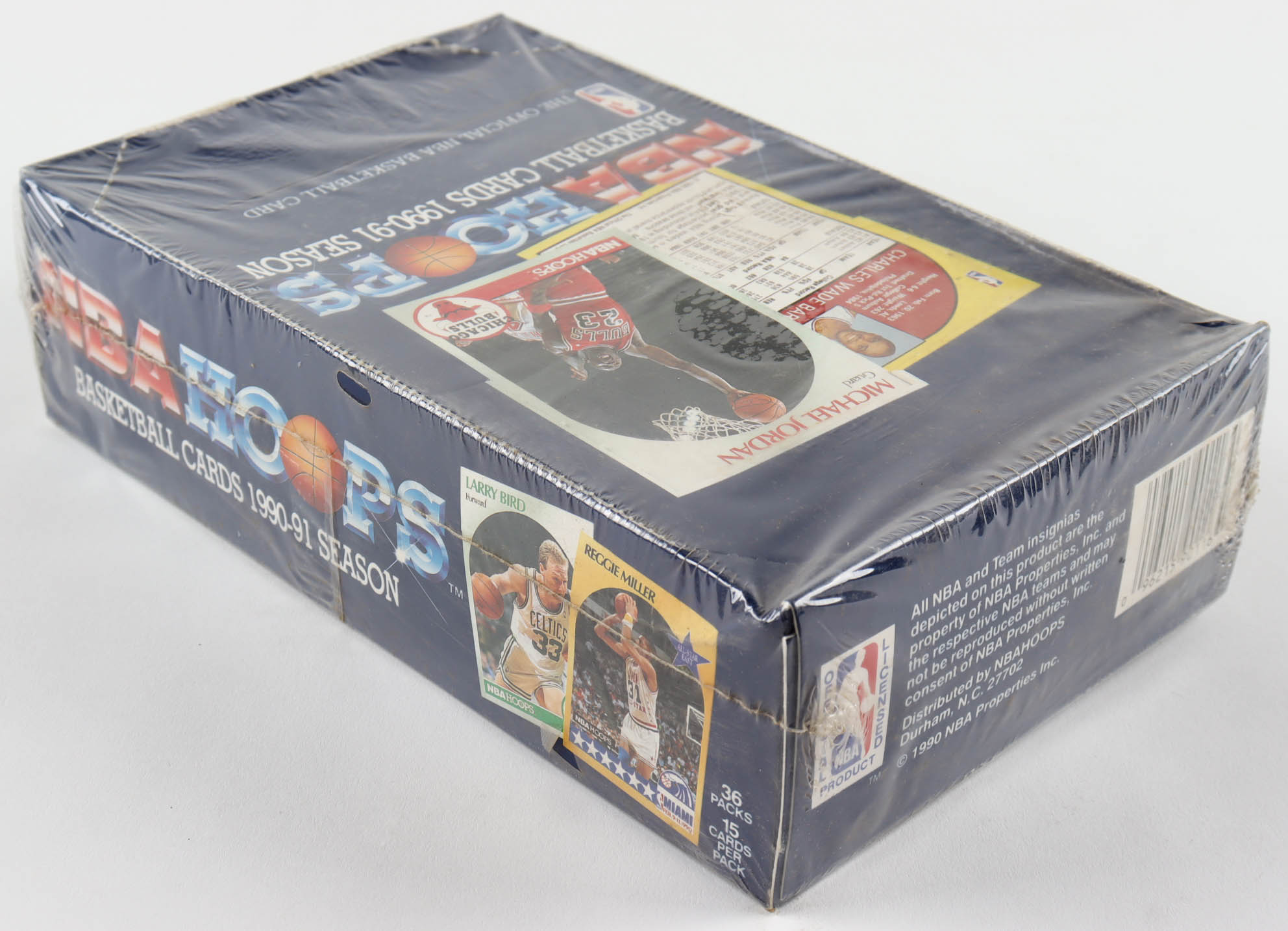 1990-91 NBA Hoops Basketball Box of (36) Packs | Pristine Auction
