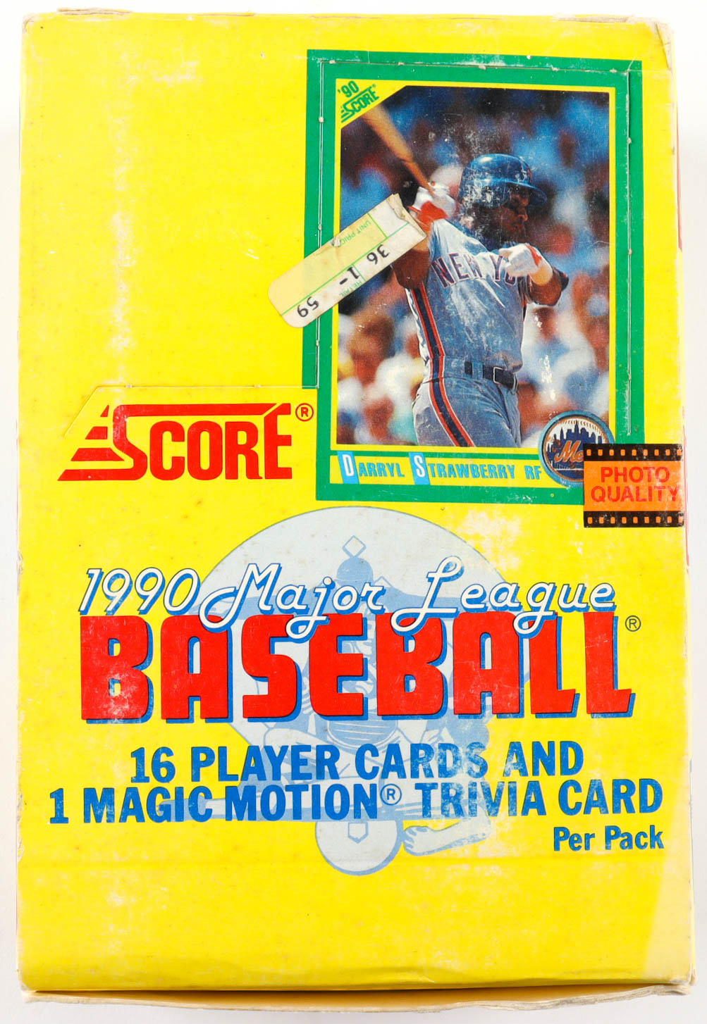 1990 Score Baseball Box with (36) Packs (See Description) | Pristine ...