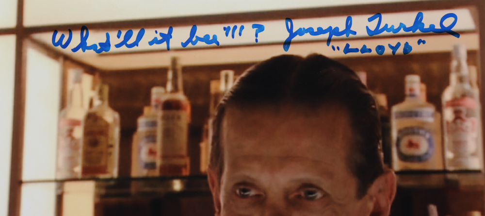 Joe Turkel Signed "The Shining" 11x14 Photo Inscribed "Lloyd" & "What ...
