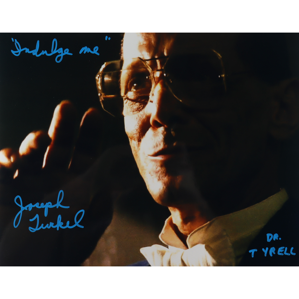 Joe Turkel Signed "Blade Runner" 11x14 Photo Inscribed "Dr. Tyrell ...