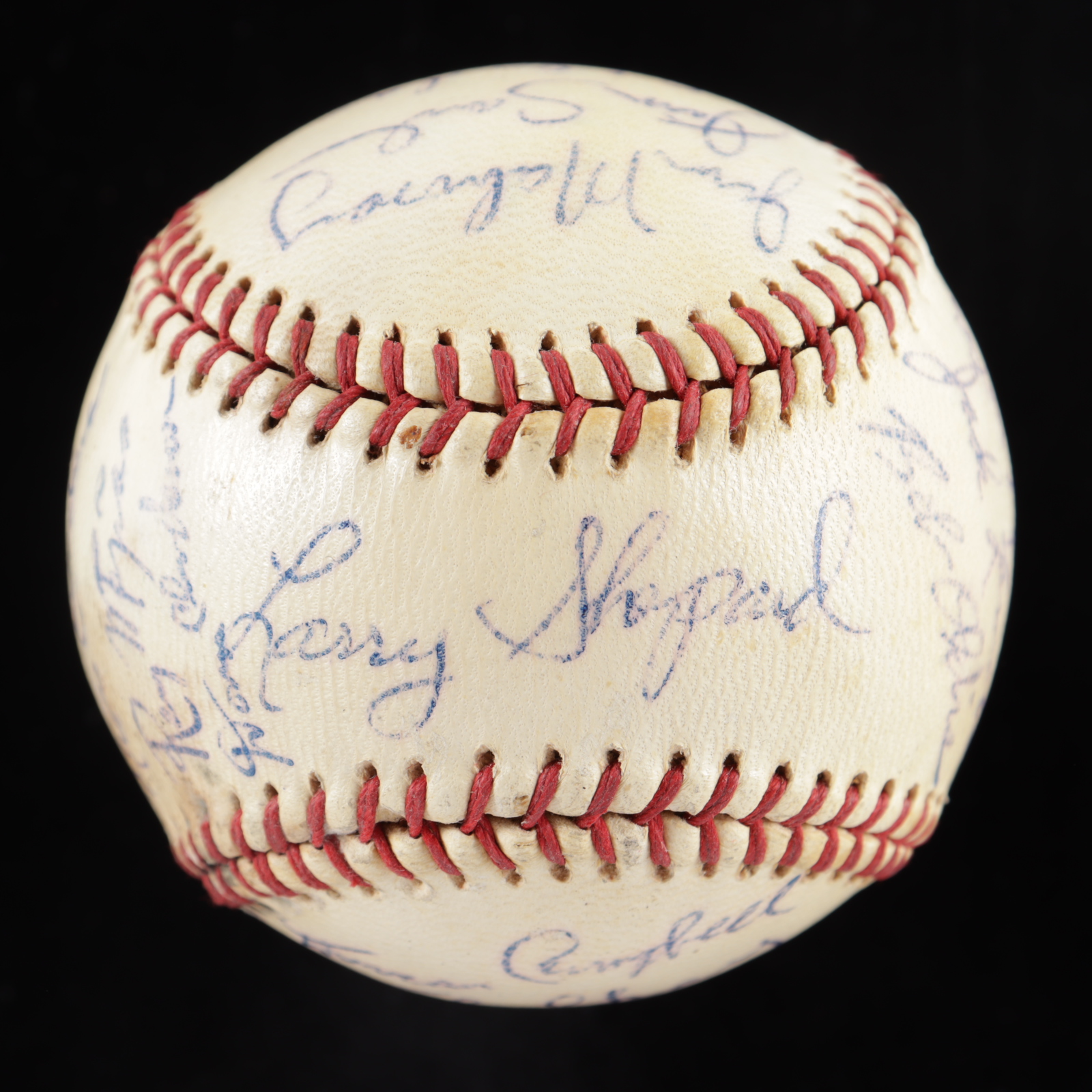 1961 Columbus Jets Baseball Team-Signed by (24) with Larry Shepard, Jim ...