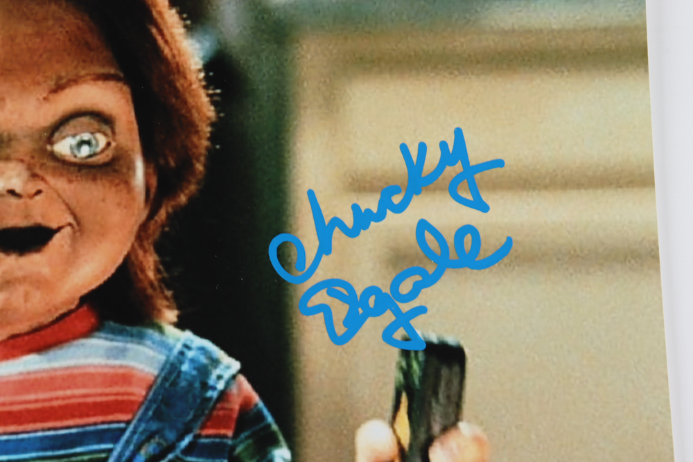 Ed Gale Signed "Child's Play" 11x14 Photo Inscribed "Chucky ...