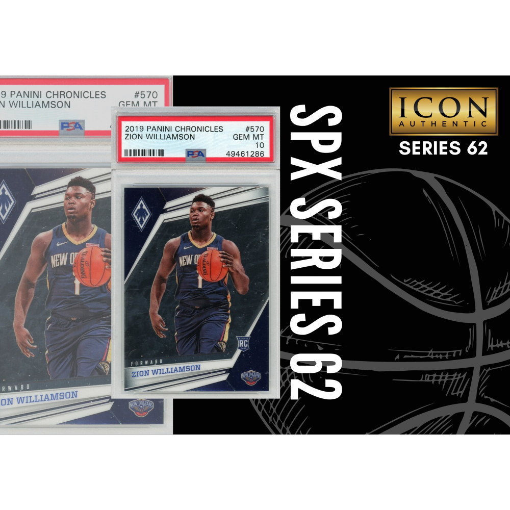 Icon Authentic SPX Series 62 Mystery Box 50+ Cards Per Box LTD Edition ...