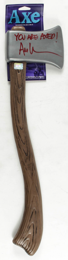 Ari Lehman Signed "Friday the 13th" Prop Replica Axe Inscribed "You Are ...