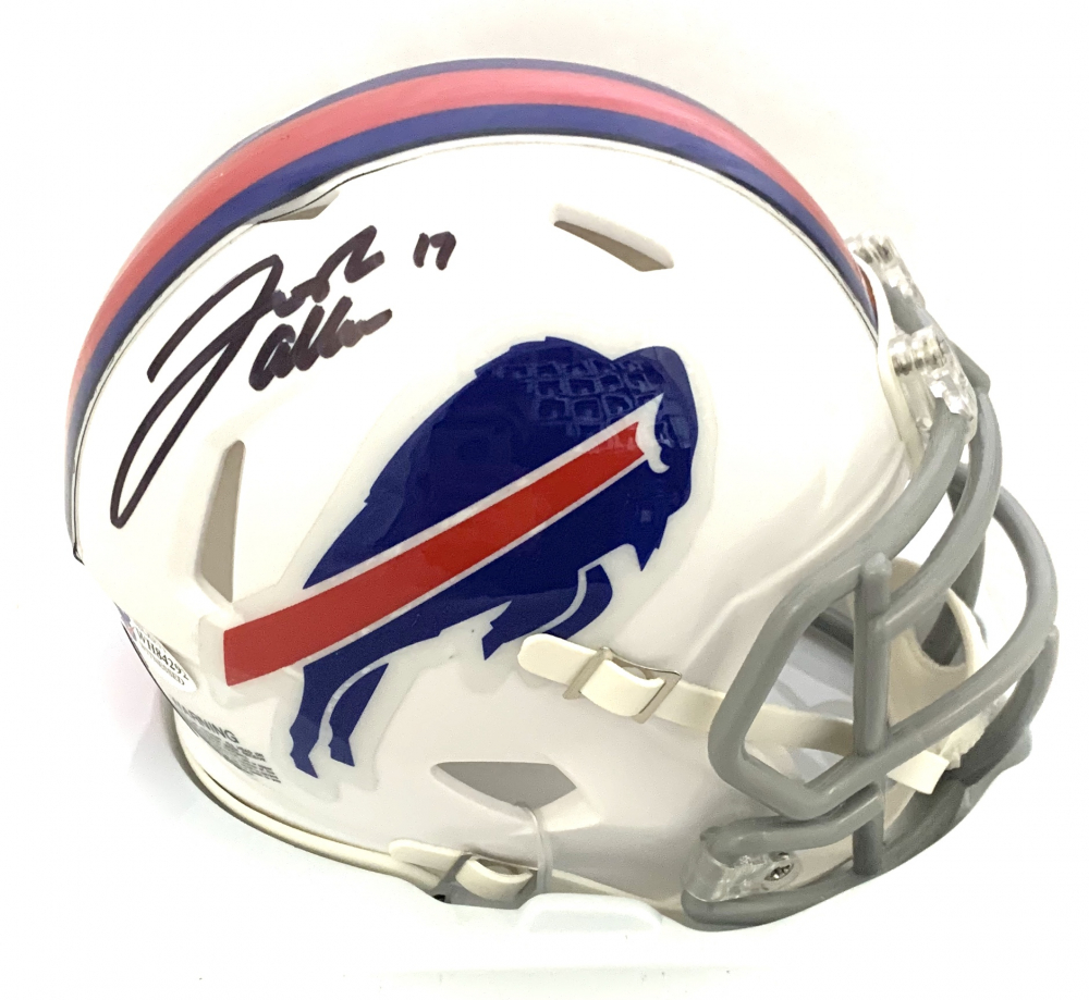 Josh Allen Signed Bills Speed Mini-Helmet (Beckett COA) | Pristine Auction