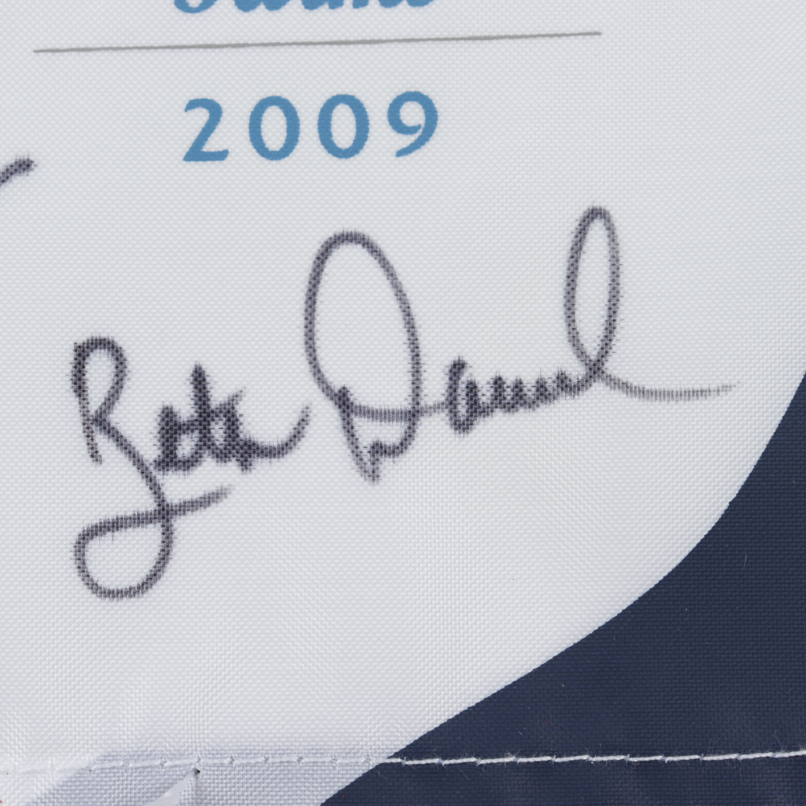 2009 Solheim Cup Pin Flag Signed by (15) with Beth Daniel, Kelly ...