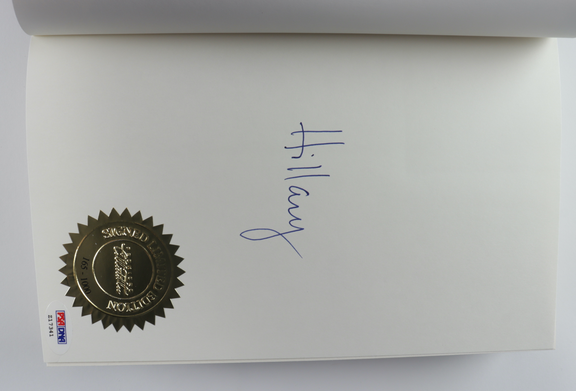 Hillary Clinton Signed "Hard Choices" Hardcover Book (PSA COA ...
