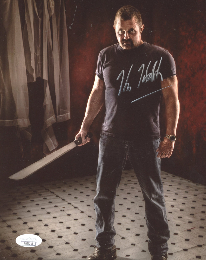 Kane Hodder Signed "Friday the 13th" 8x10 Photo Inscribed "Jason" (JSA ...