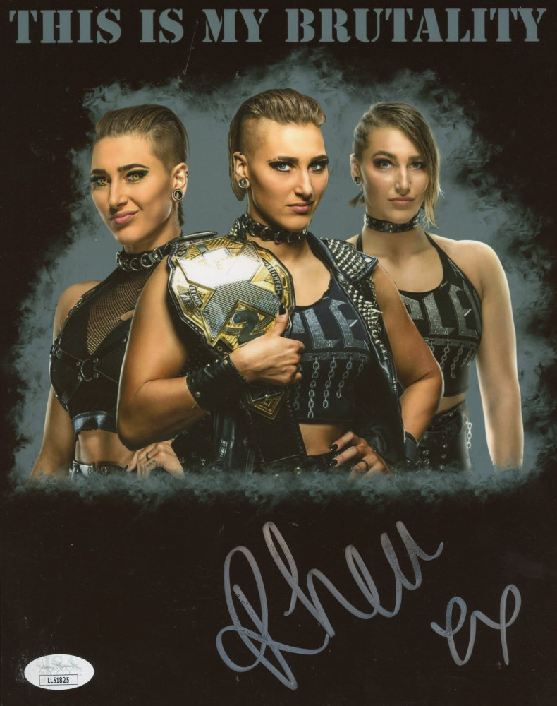 Rhea Ripley Signed WWE 8x10 Photo (JSA COA) | Pristine Auction