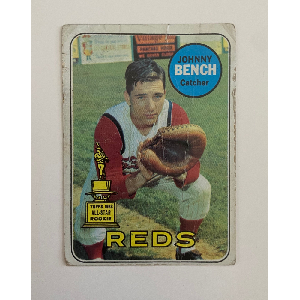Johnny Bench 1969 Topps #95 | Pristine Auction