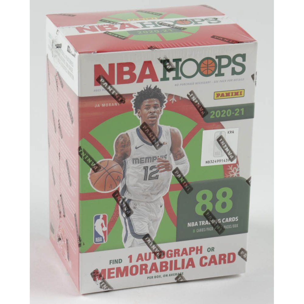 2020-21 Panini NBA Hoops Holiday Basketball Blaster Box with (11) Packs ...