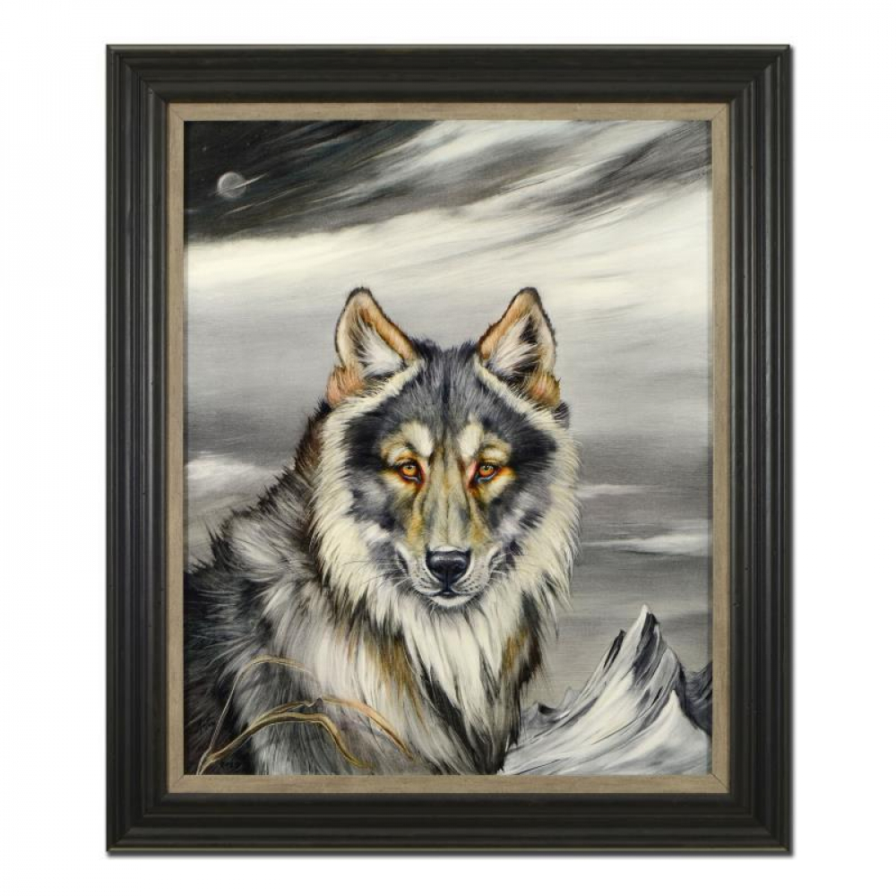 Martin Katon Signed "Child of Mother Earth" 31x37 Custom Framed ...