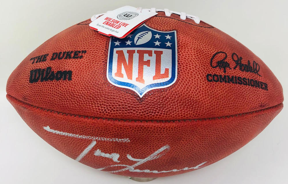 Trevor Lawrence Signed NFL "The Duke" Game Ball Football (Fanatics ...