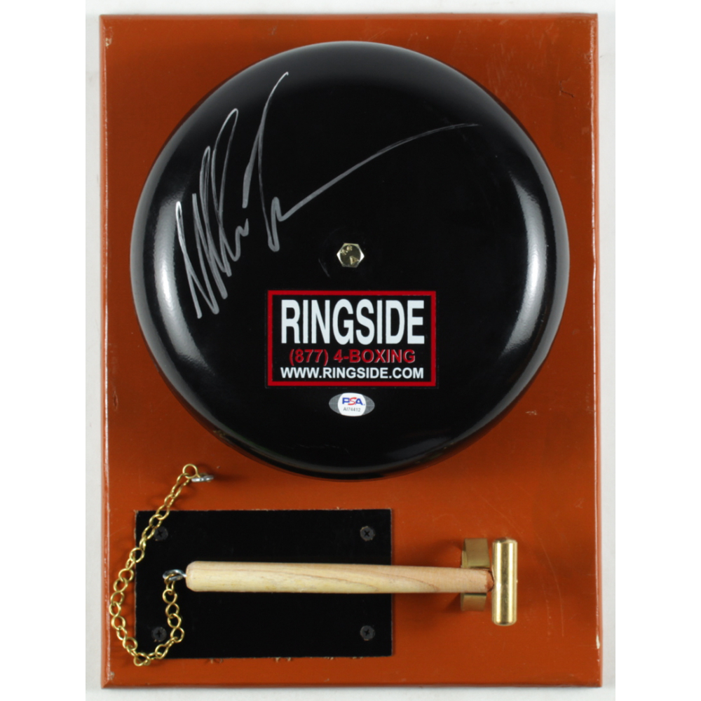 Mike Tyson Signed Authentic Ringside Boxing Bell (PSA COA) | Pristine ...