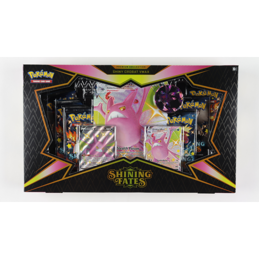 Pokemon TCG: Shining Fates Premium Collection – Shiny Crobat VMAX ...