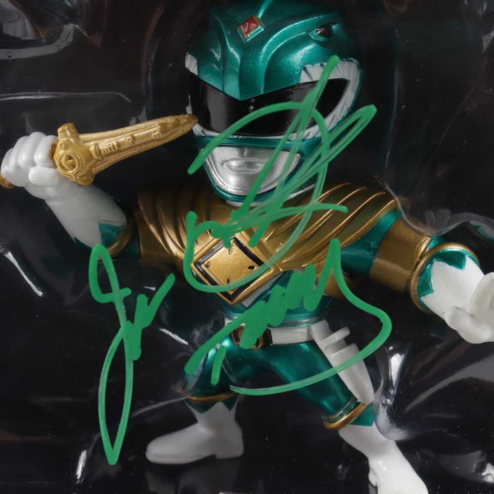 Jason David Frank Signed Mighty Morphin Power Rangers Green Ranger ...
