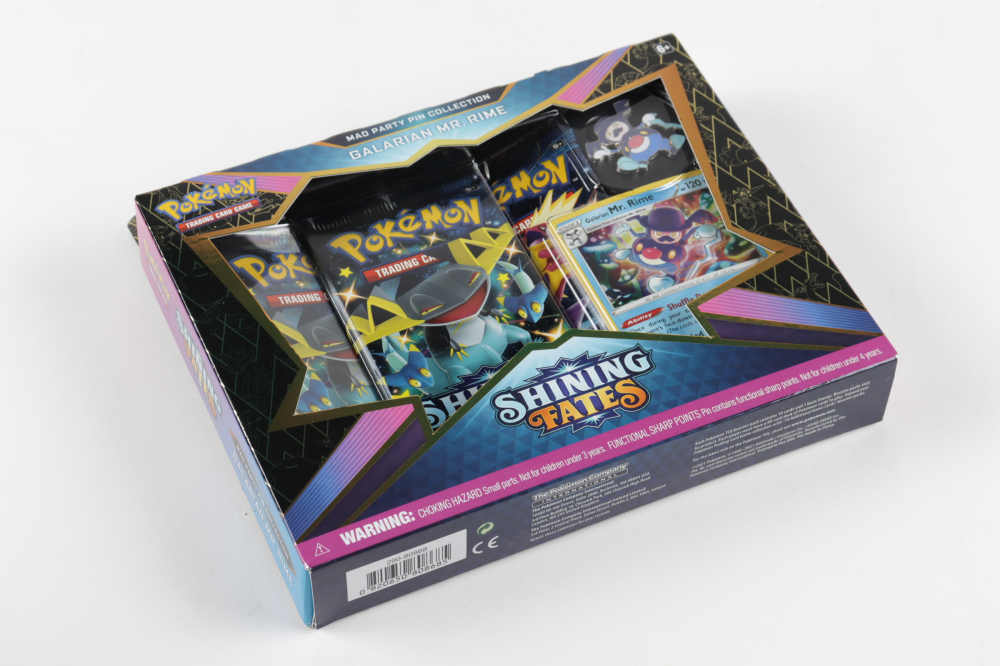 Pokémon Trading Card Game: Shining Fates Mad Party Pin Collection ...