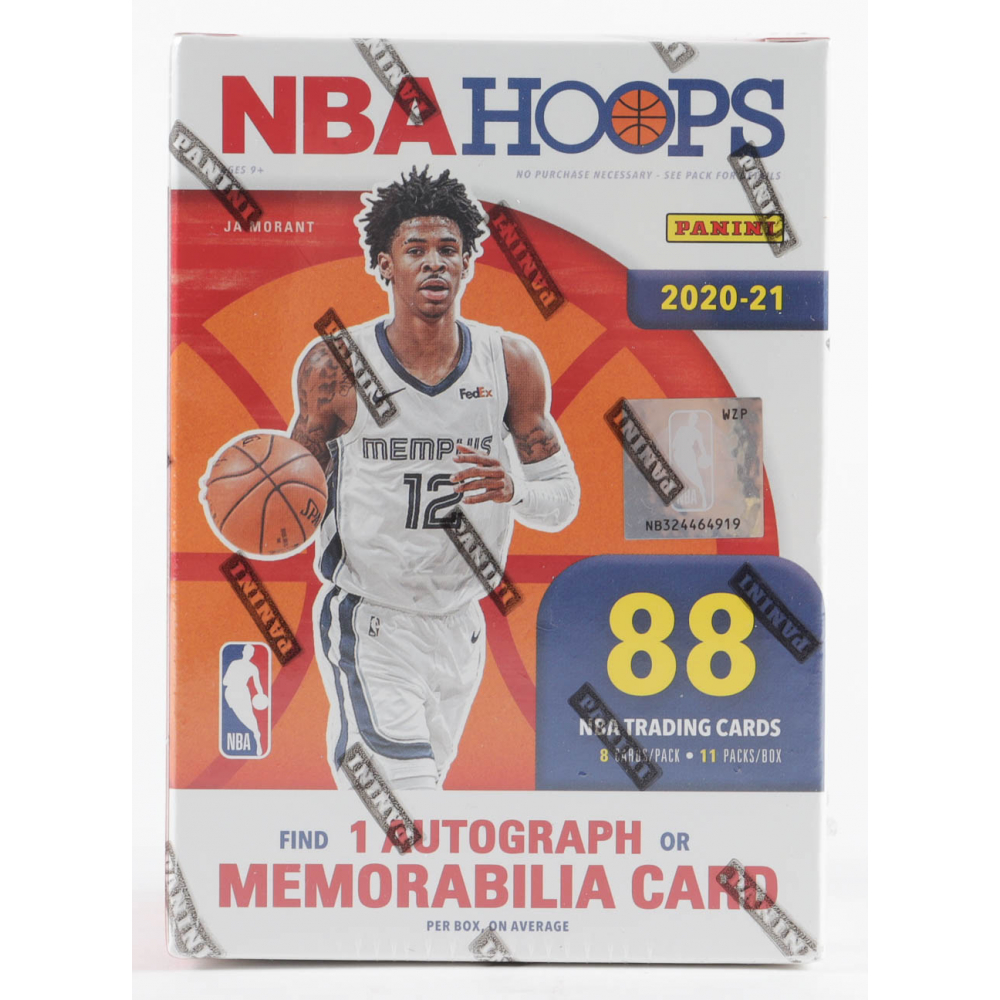 2020-21 Panini NBA Hoops Basketball Blaster Box with (11) Packs ...
