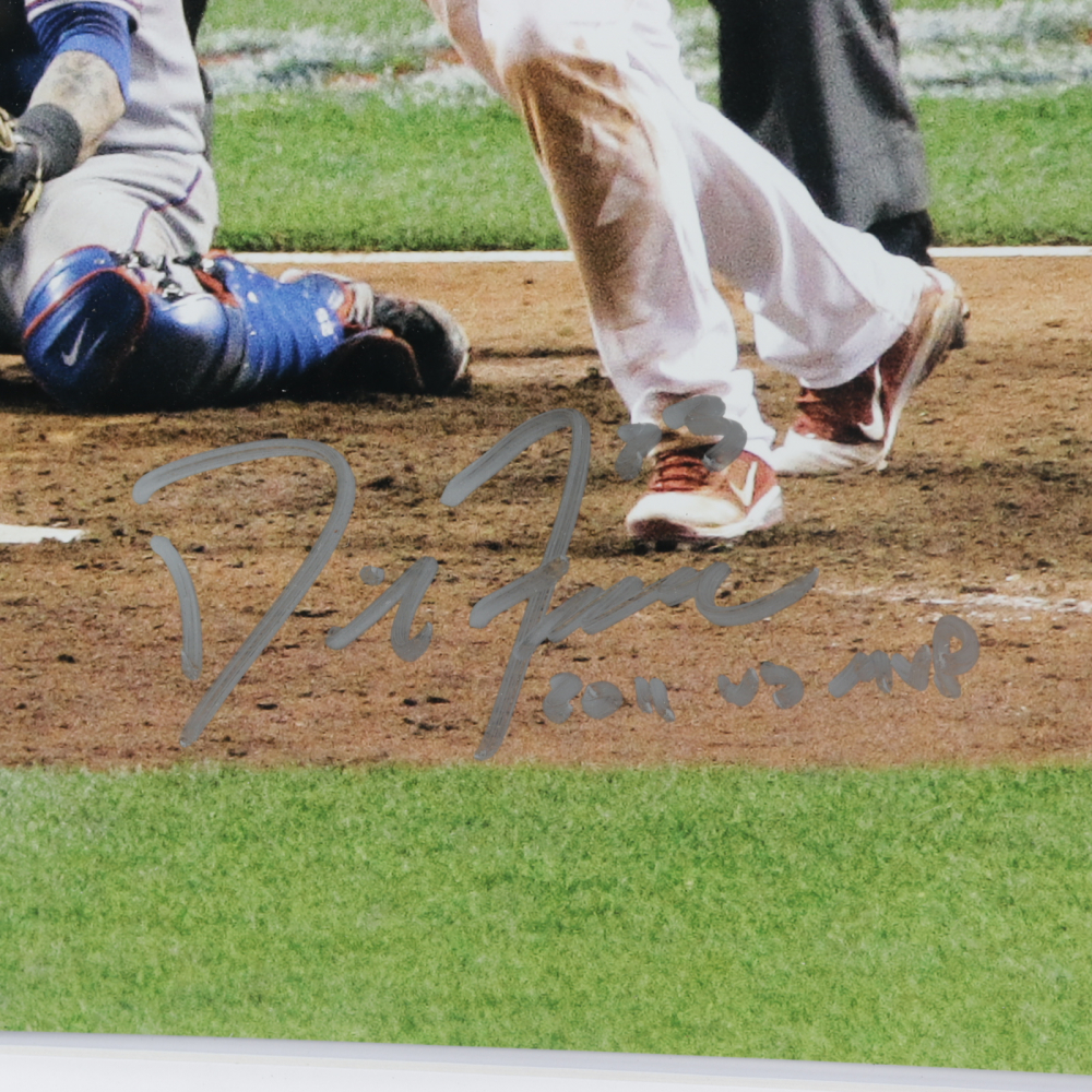 David Freese Signed Cardinals 15x19 Custom Framed Photo Display ...