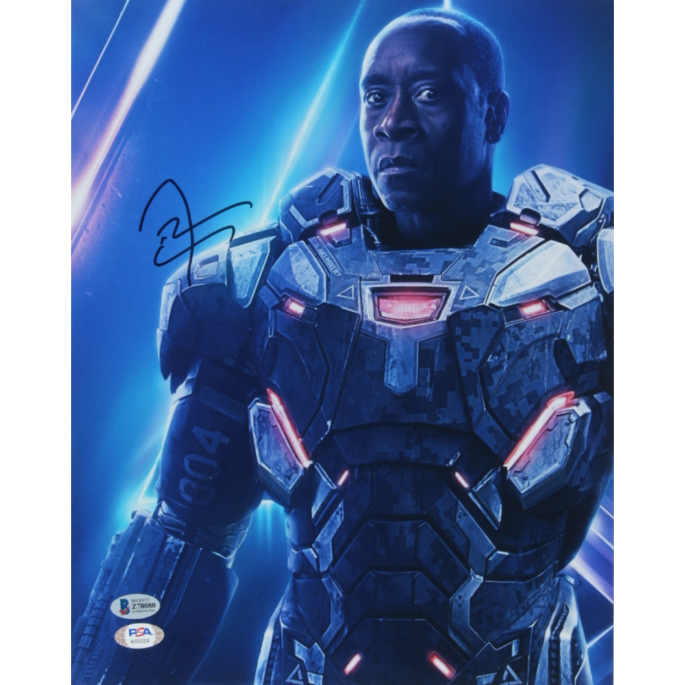 Don Cheadle Signed "Iron Man 2" 11x14 Photo (Beckett COA) | Pristine ...