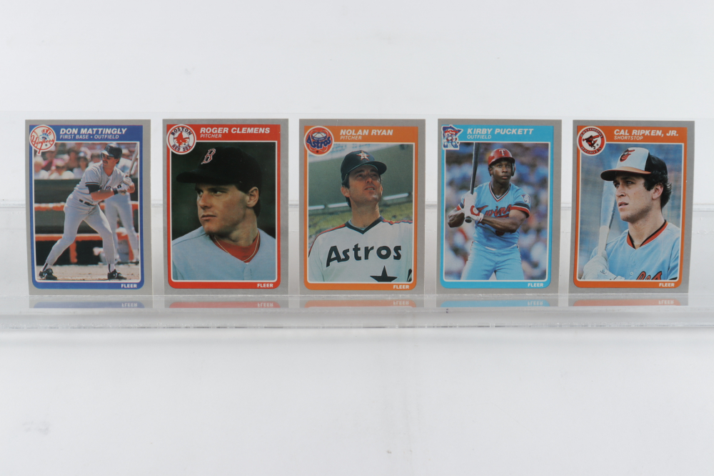 1985 Fleer Complete Set of (660) Baseball Cards with Kirby Puckett #438 ...