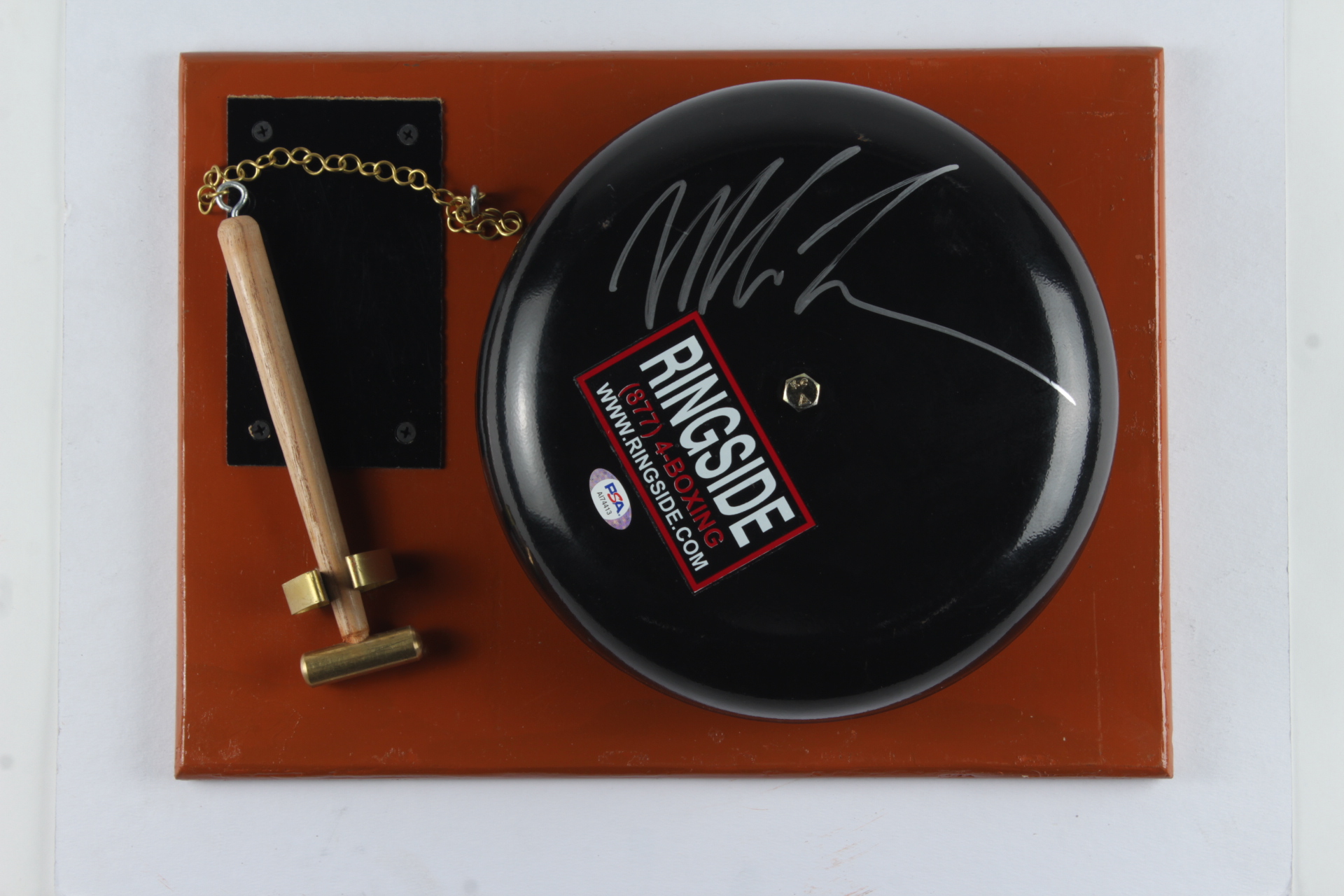 Mike Tyson Signed Authentic Ringside Boxing Bell (PSA COA) (See ...