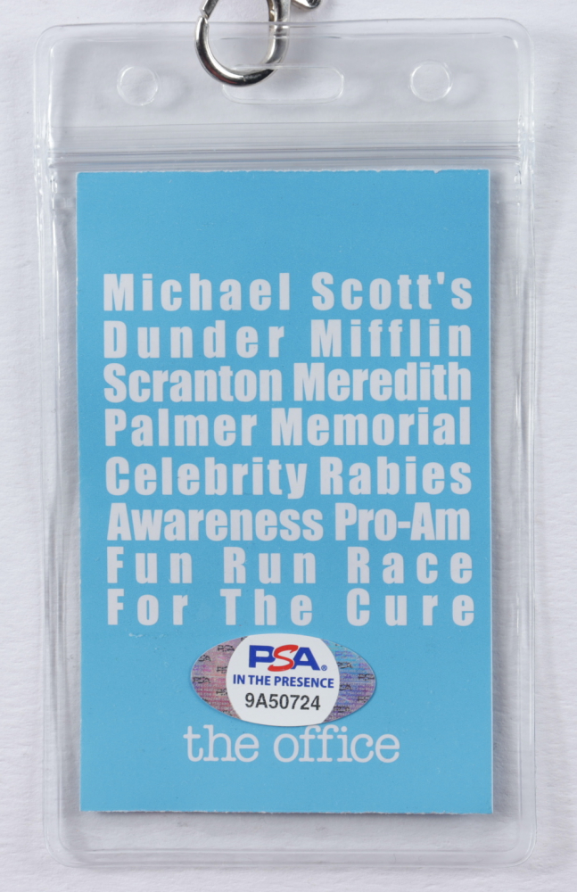 Kate Flannery Signed "The Office" Michael Scott's Fun Run Race For The ...