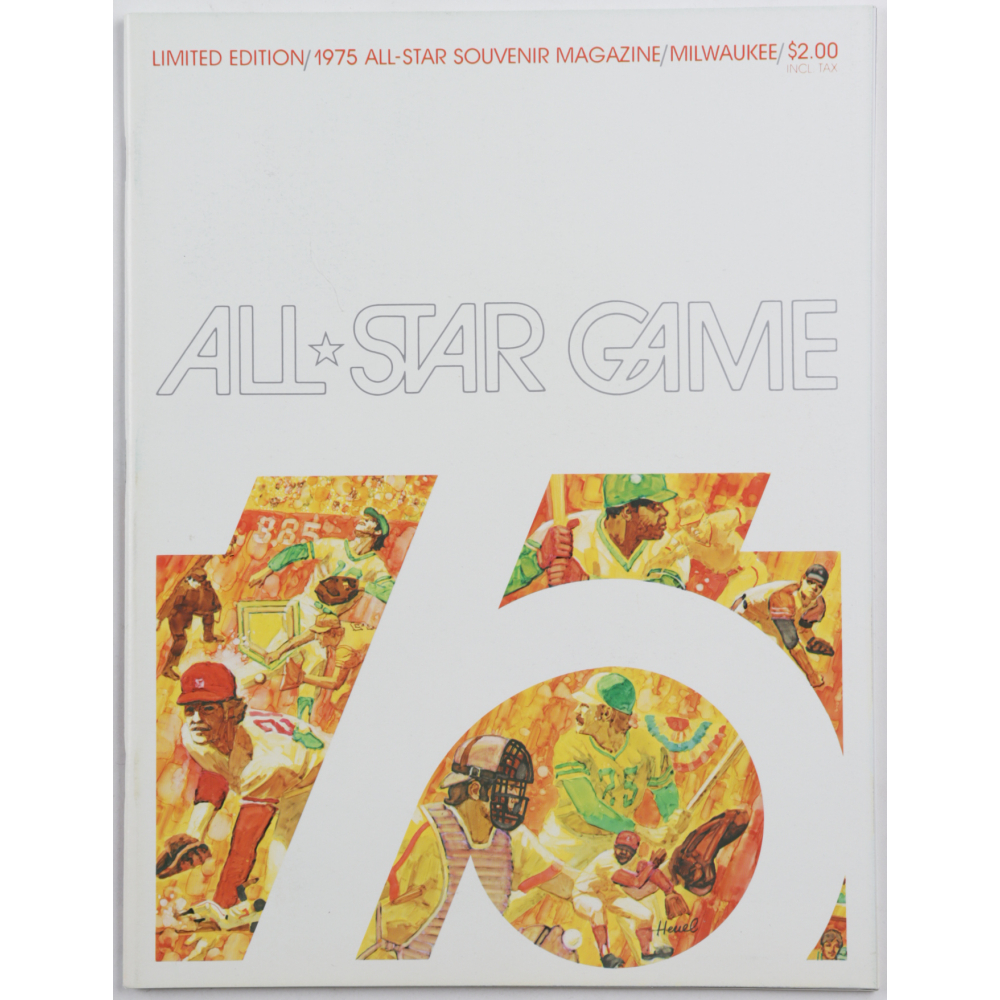 1975 LE Baseball All-Star Souvenir Magazine | Pristine Auction