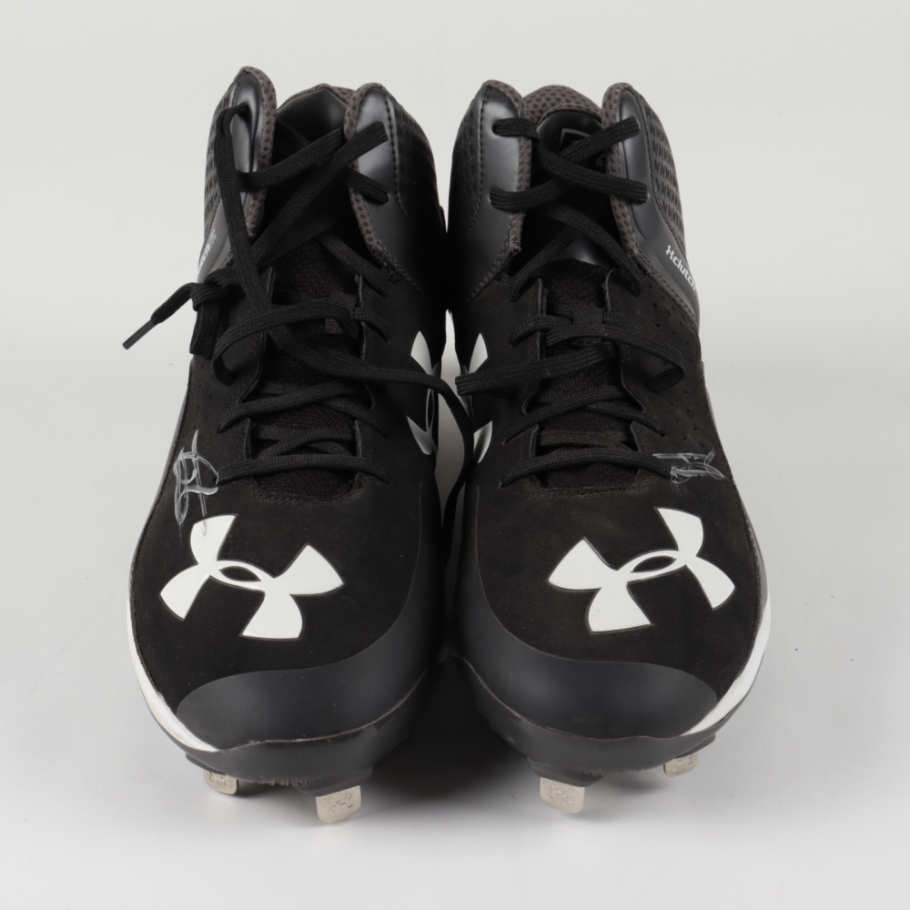 Julio Rodriguez Signed Pair Of Under Armour Cleats (JSA COA) | Pristine ...