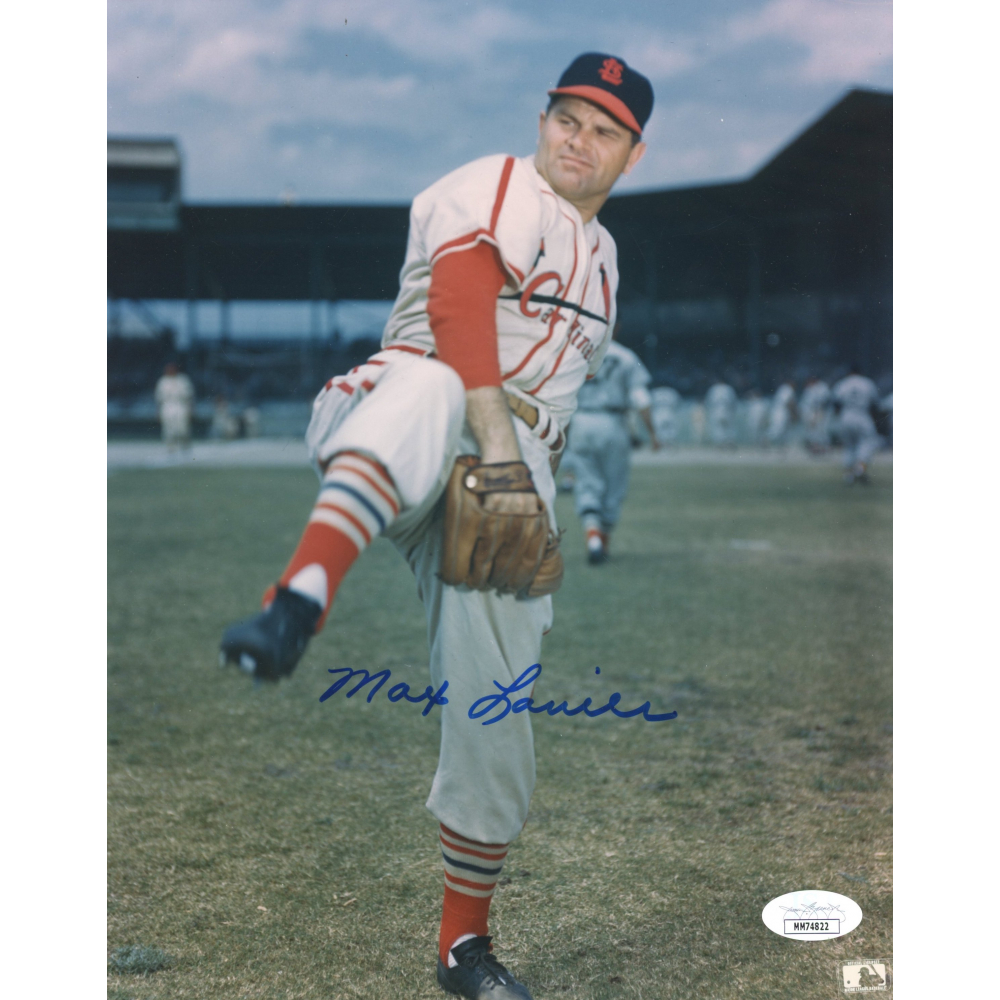Max Lanier Signed Cardinals 8x10 Photo (JSA COA) | Pristine Auction