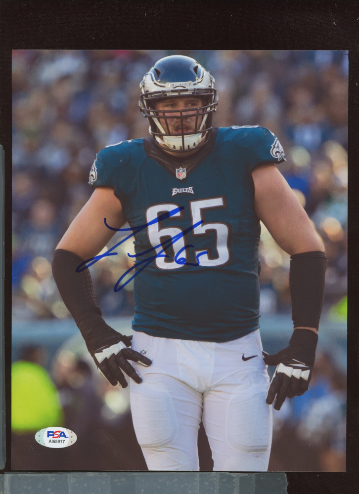 Lane Johnson Signed Eagles 8x10 Photo (PSA COA) | Pristine Auction