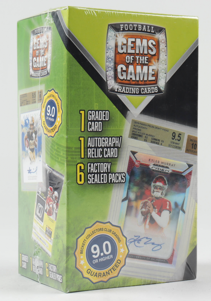 Gems of the Game Football Blaster Box with (6) Packs | Pristine Auction