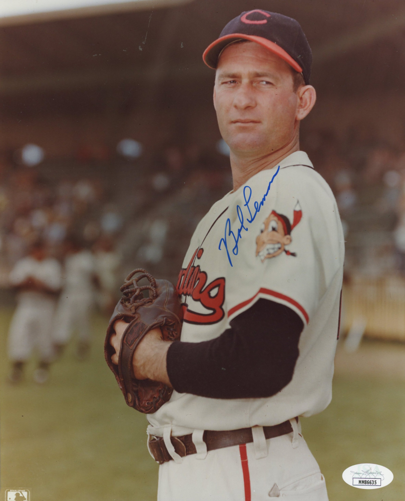 Bob Lemon Signed Indians 8x10 Photo (JSA COA) | Pristine Auction